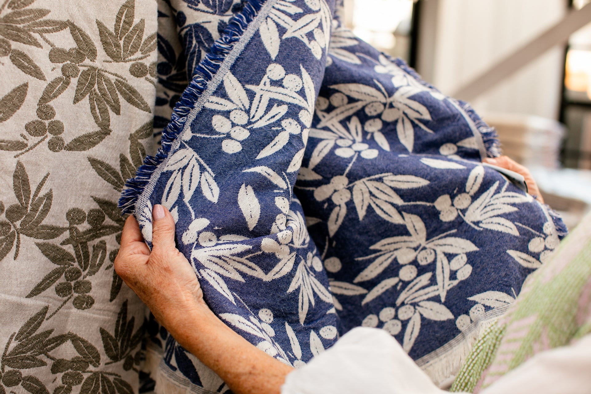 Olive Blanket – Let's Talk Towels